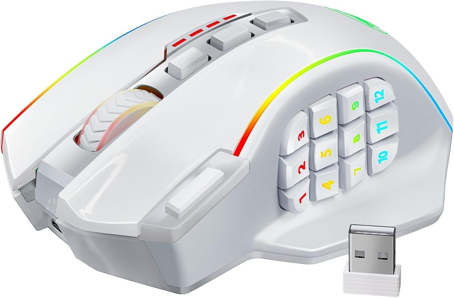 Redragon Perdition Elite M901-PWS Wireless MMO Gaming Mouse Review ...