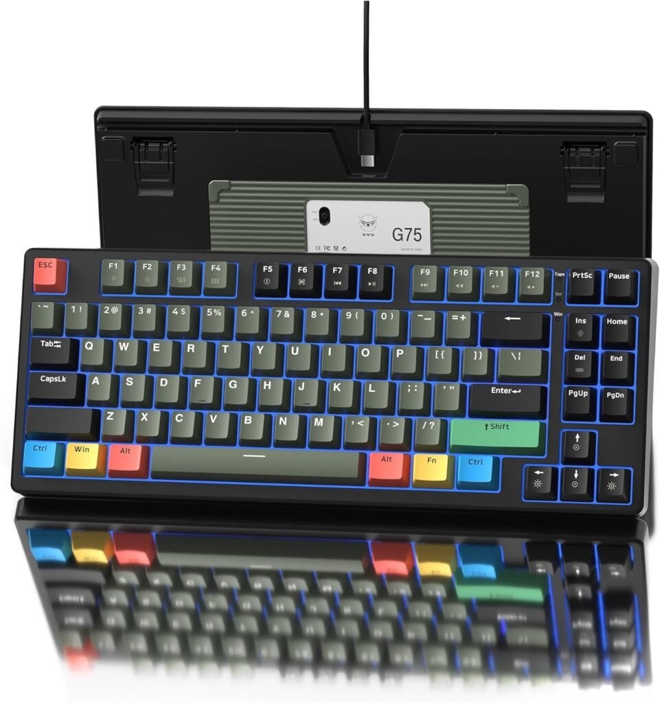 XVX G75 Gaming Wired Mechanical Keyboard Review | Gaming Gear Drop